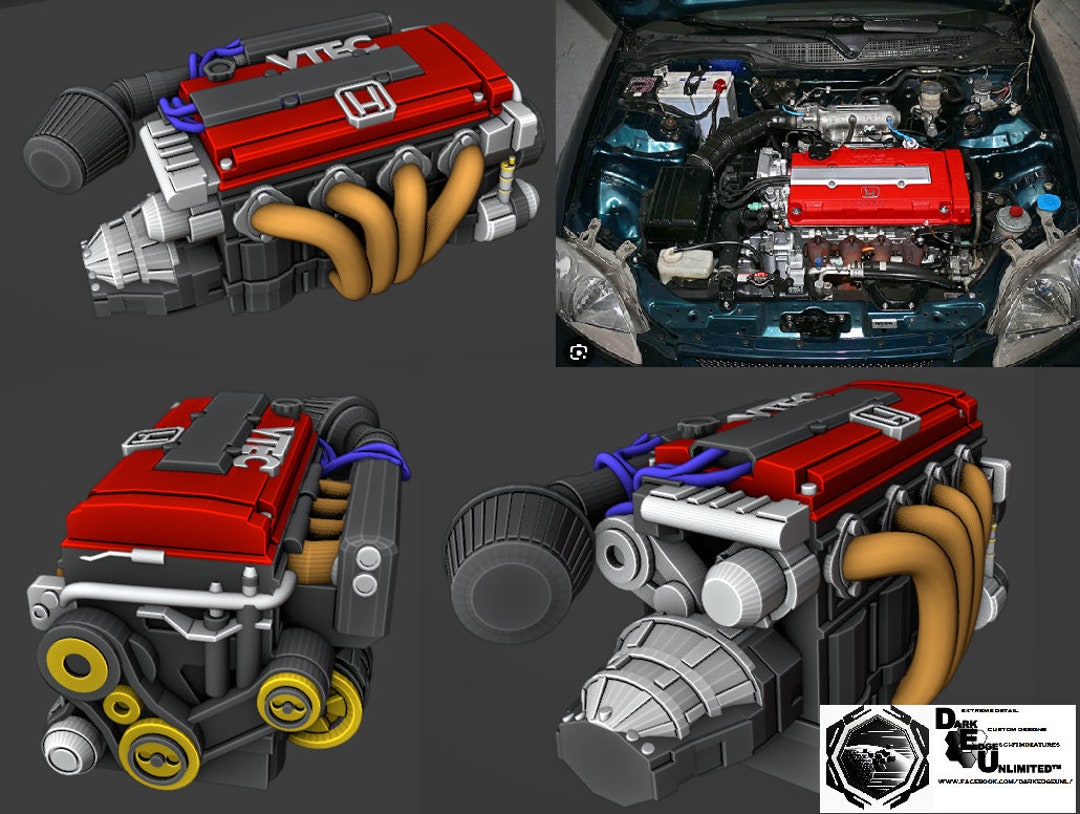 Honda Engines, 4 Variants || DIGITIAL FILES|| STL|| - Etsy