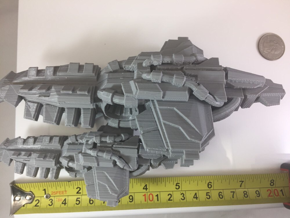 Helghast Starships 2 Ships RPG Starship Cruiser Miniature - Etsy