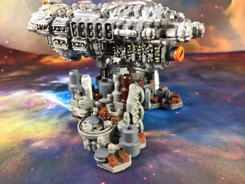 Starship Base Cities/stands/bases RPG Starship Miniature - Etsy