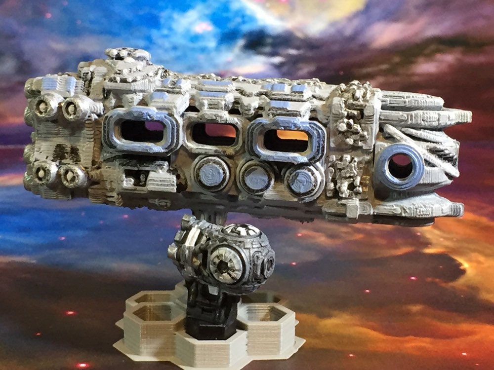 Carrier Miniature Starship Model - Etsy