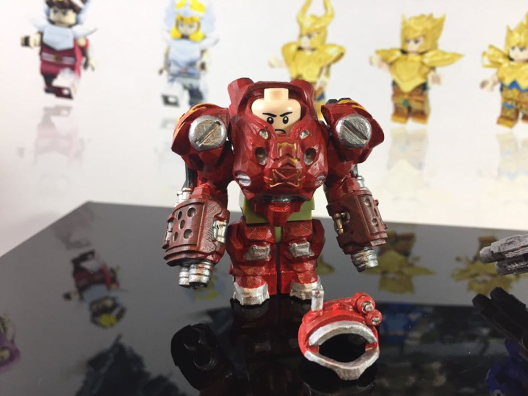 Fully Painted Starcraft Terran Firebat Minifigure - Etsy