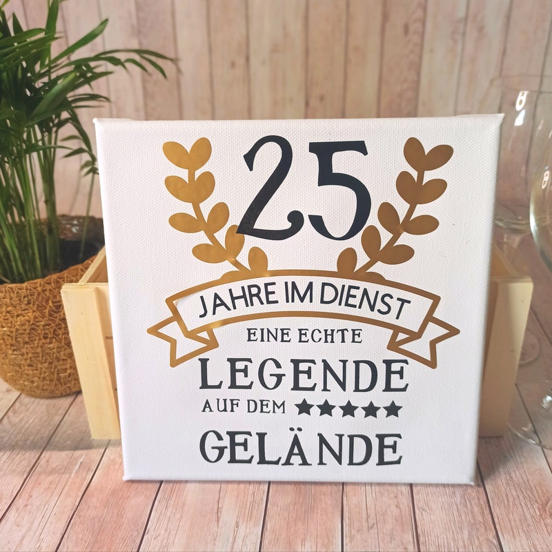 Geschenke zum 25. dienstjubiläum - Etsy.de
