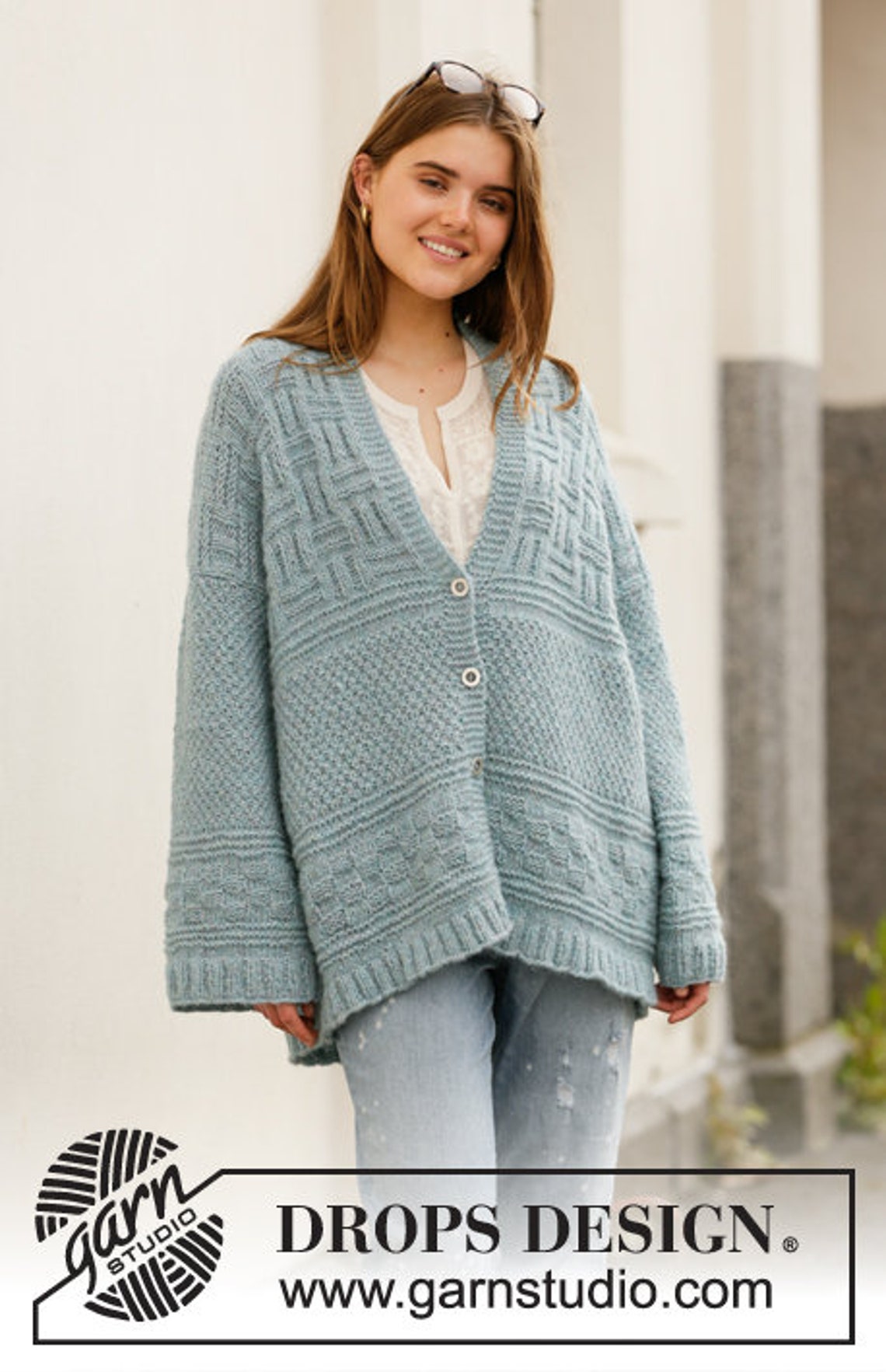 Oversized Cardigan Hand Knitted Women's Jacket in Alpaca - Etsy