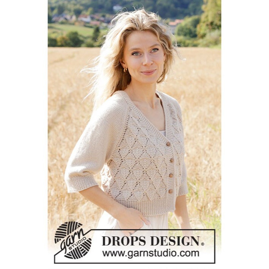 Handmade Italian Merino Wool Cardigan: Short Sleeve Knitted Jacket - Etsy