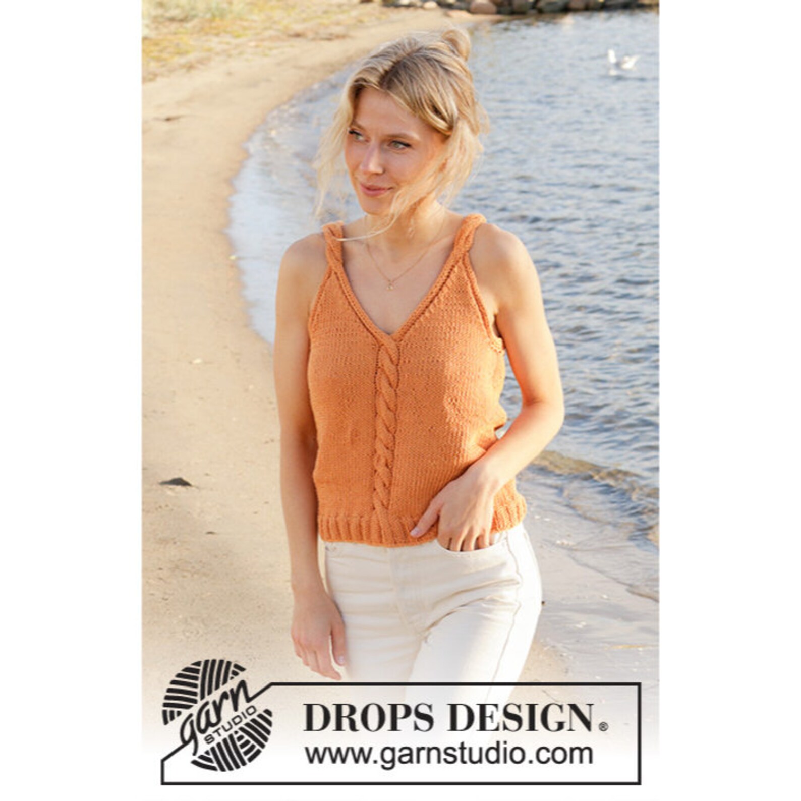 Spring Summer Hand Knitted Top in Cotton, Women's Sleeveless Top, Hand ...