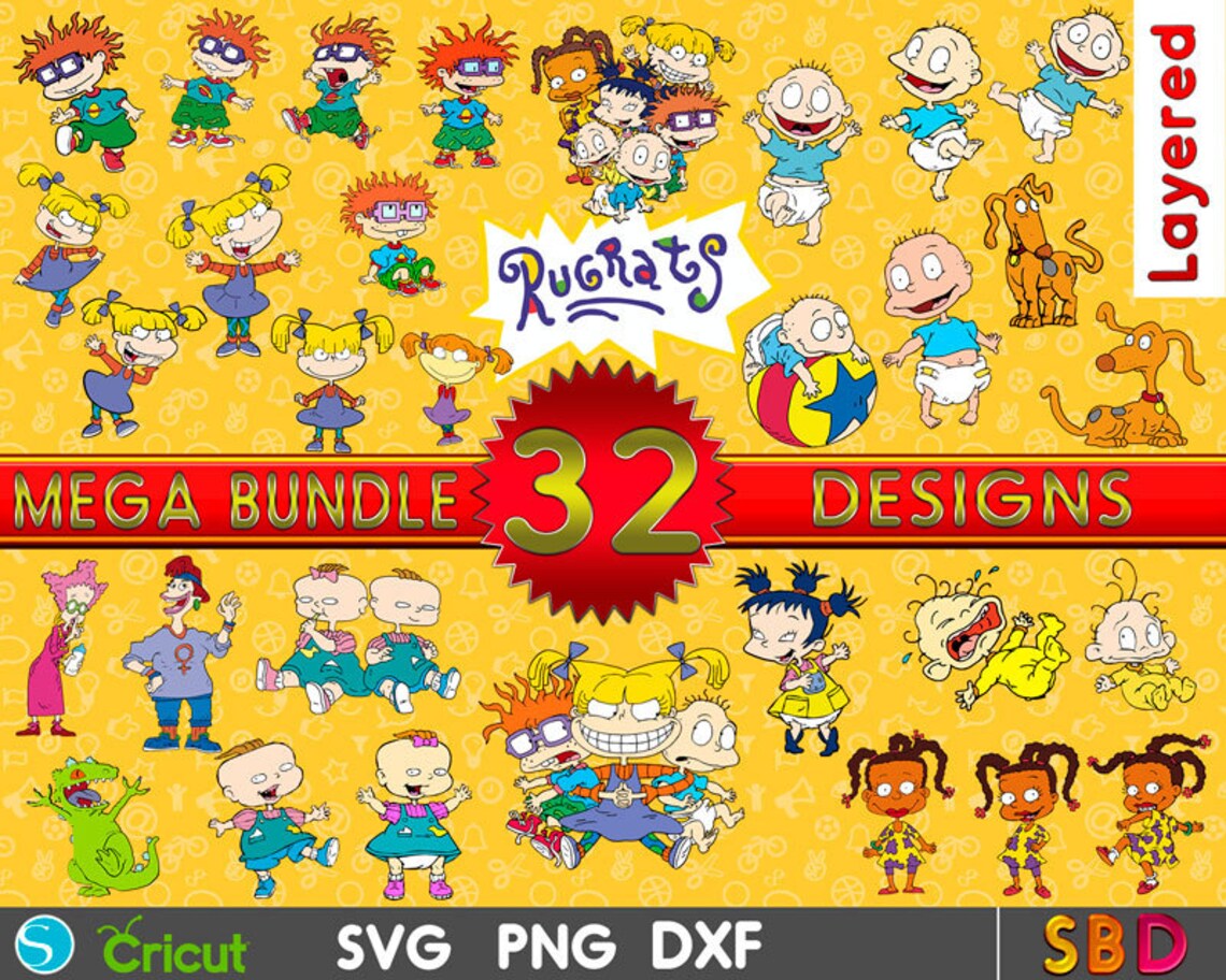 Rugrats Svg Bundle Rugrats Cutting Filestommy Svgrugrats Etsy Porn