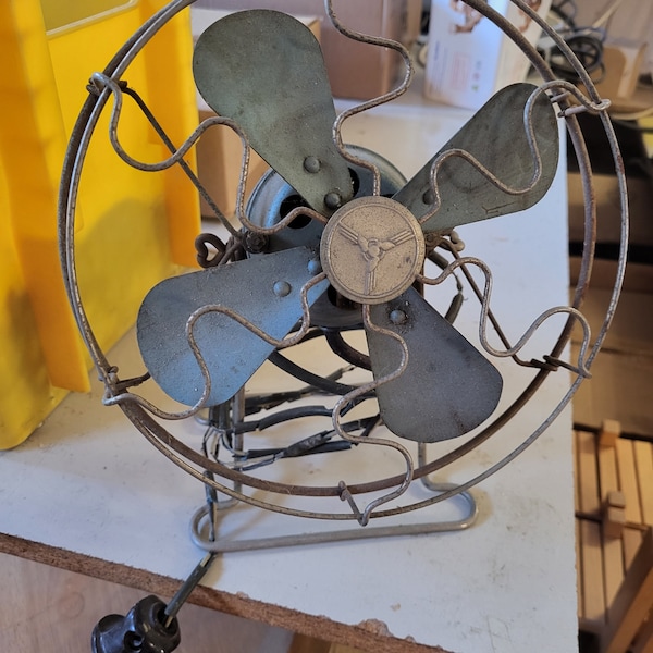 Metal Table Fan - Etsy
