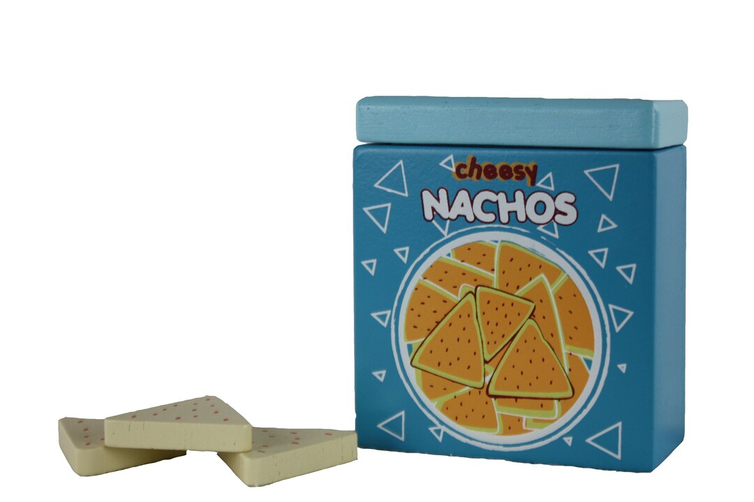 Wooden Play Food Snacks, Miniature Food, Role Play Grocery Shop ...