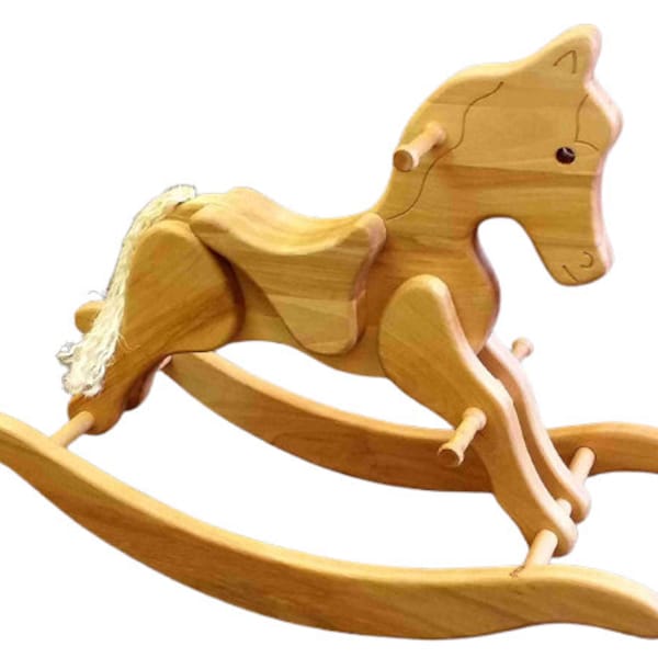 Wood Rocking Horse - Etsy