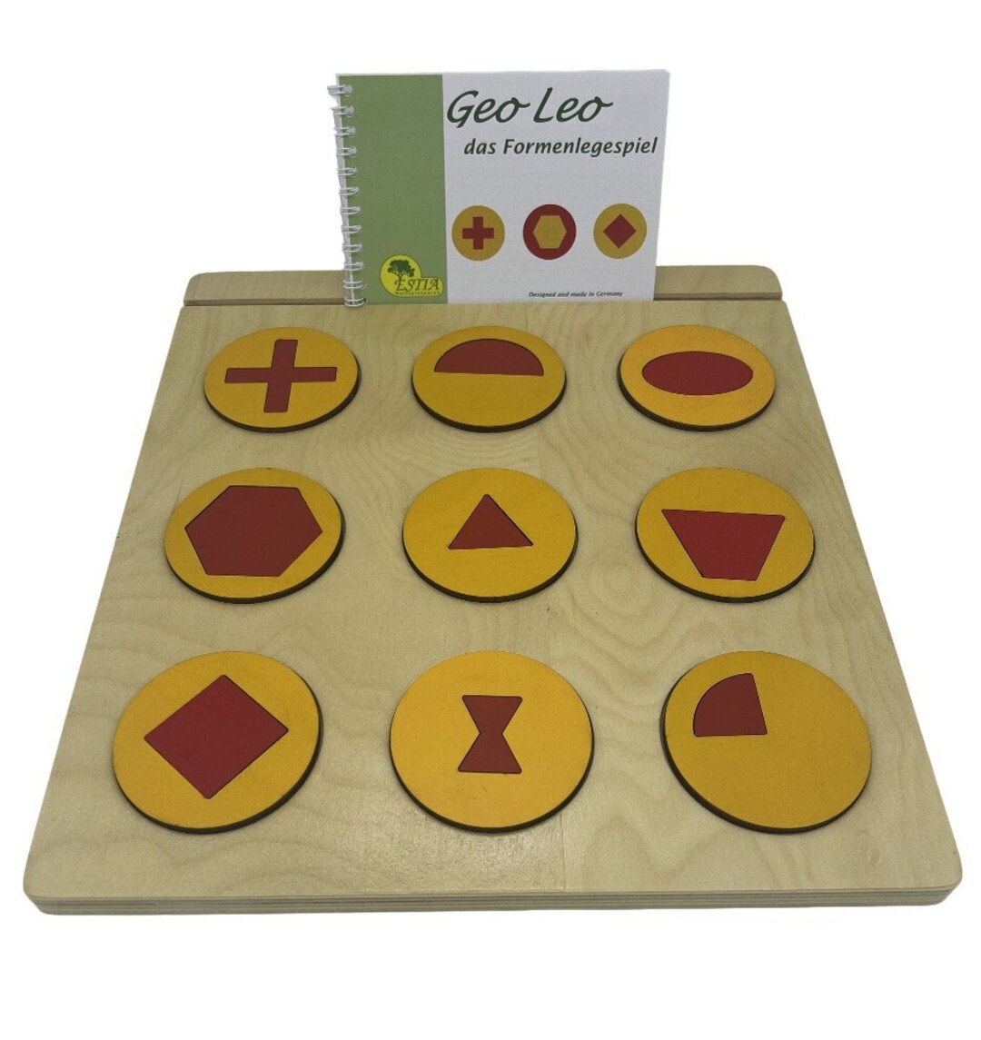 Geoleo Shape-laying Game, Motor Skills Game, Senior Game, - Etsy