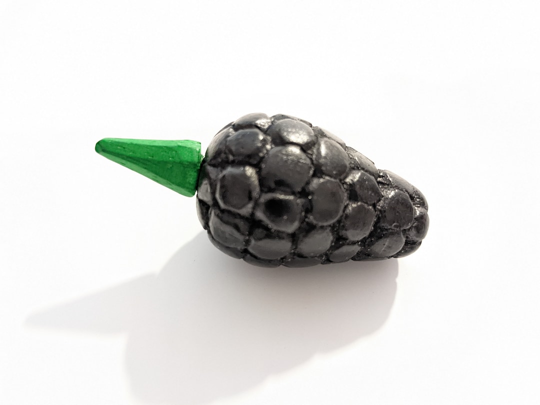 Blackberry Hand-carved Wooden Shop Fruit - Etsy