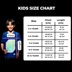 Childrens Interactive Green Glow T-shirt in Blue / Green Glow - Etsy