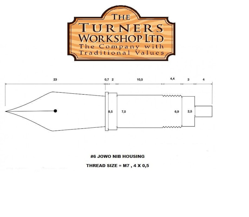 Jowo #6 Steel Fountain Pen Nib - Etsy
