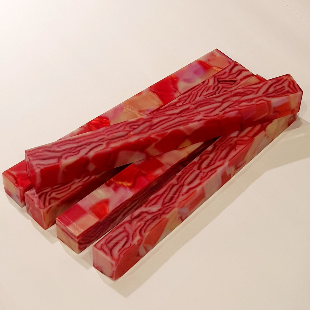 Erinoid Cellulose Acetate Pen Blanks Tahiti X 5 - Etsy