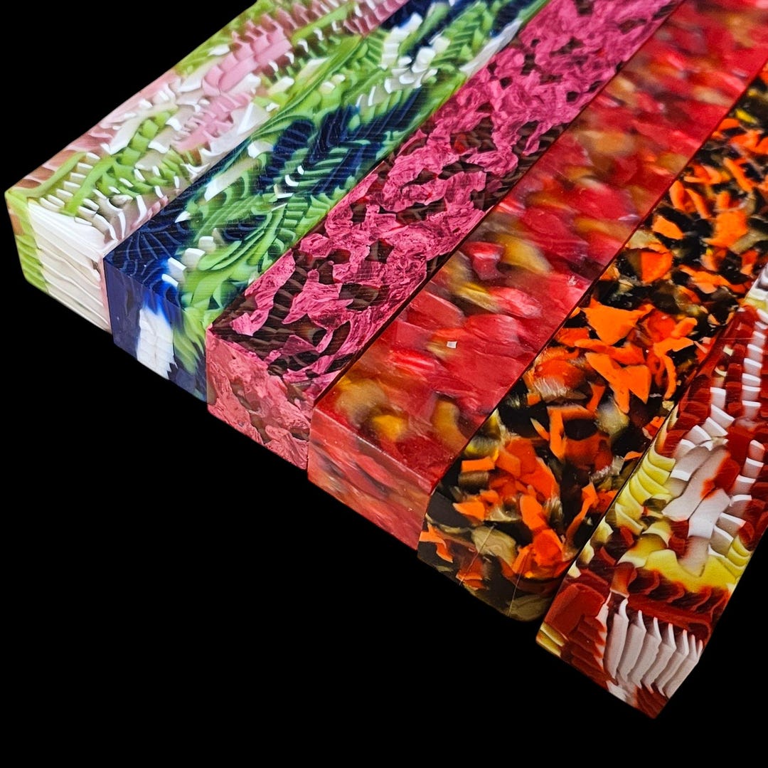 Erinoid Cellulose Acetate Pen Blanks - Etsy