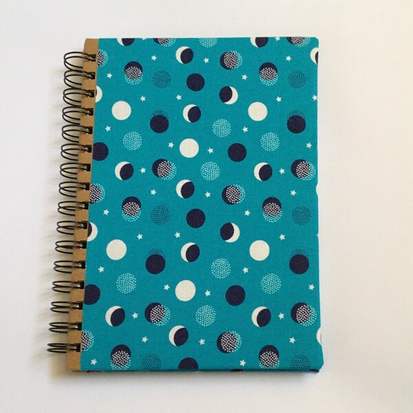 Moon Notebook - Etsy UK