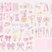 Preppy Coquette Pink Back to School Clipart – Pencil Bow Girlie School ...