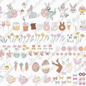 Retro Hippie Easter Groovy Chick Disco Bunny Babe Easter Eggs Dino ...