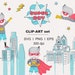 Super Hero Boy Digital Clipart Set SVG PNG Download Cute Super | Etsy