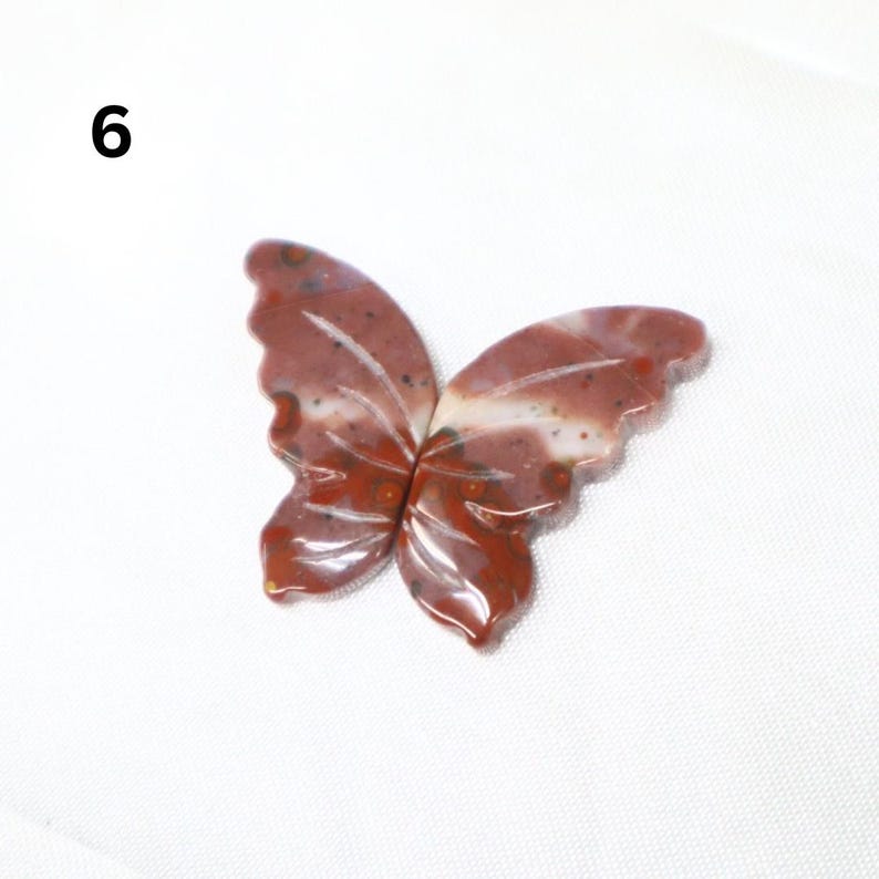 Hand-carved Agate & Jasper Butterfly Wing Pairs for Jewelry Making - Etsy