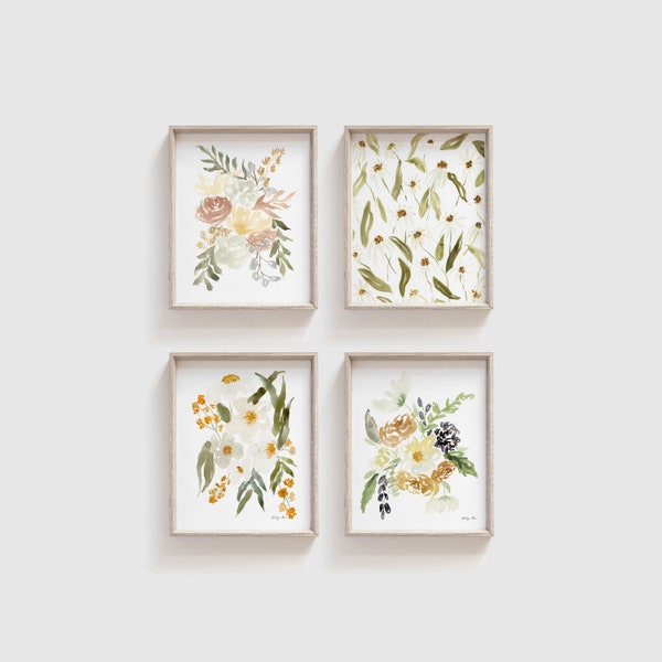 Floral Art Print - Etsy