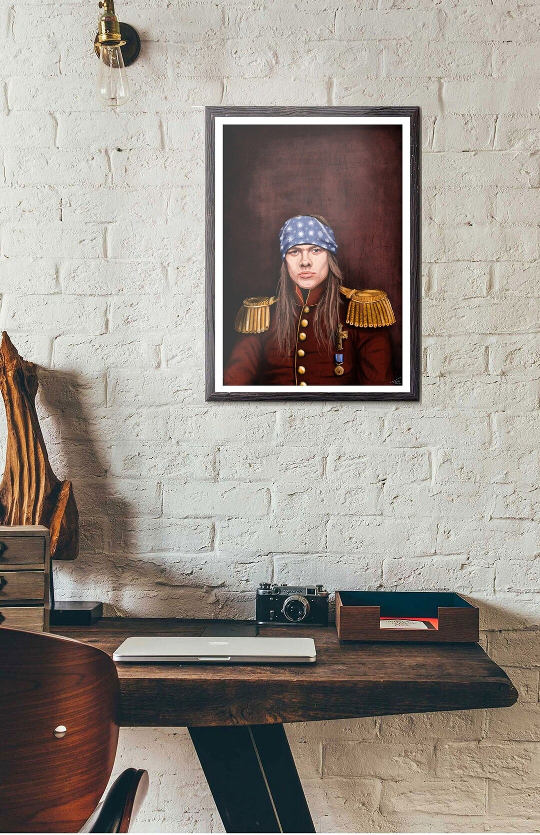 Axl Rose Renaissance Portrait Artwork-print - Etsy