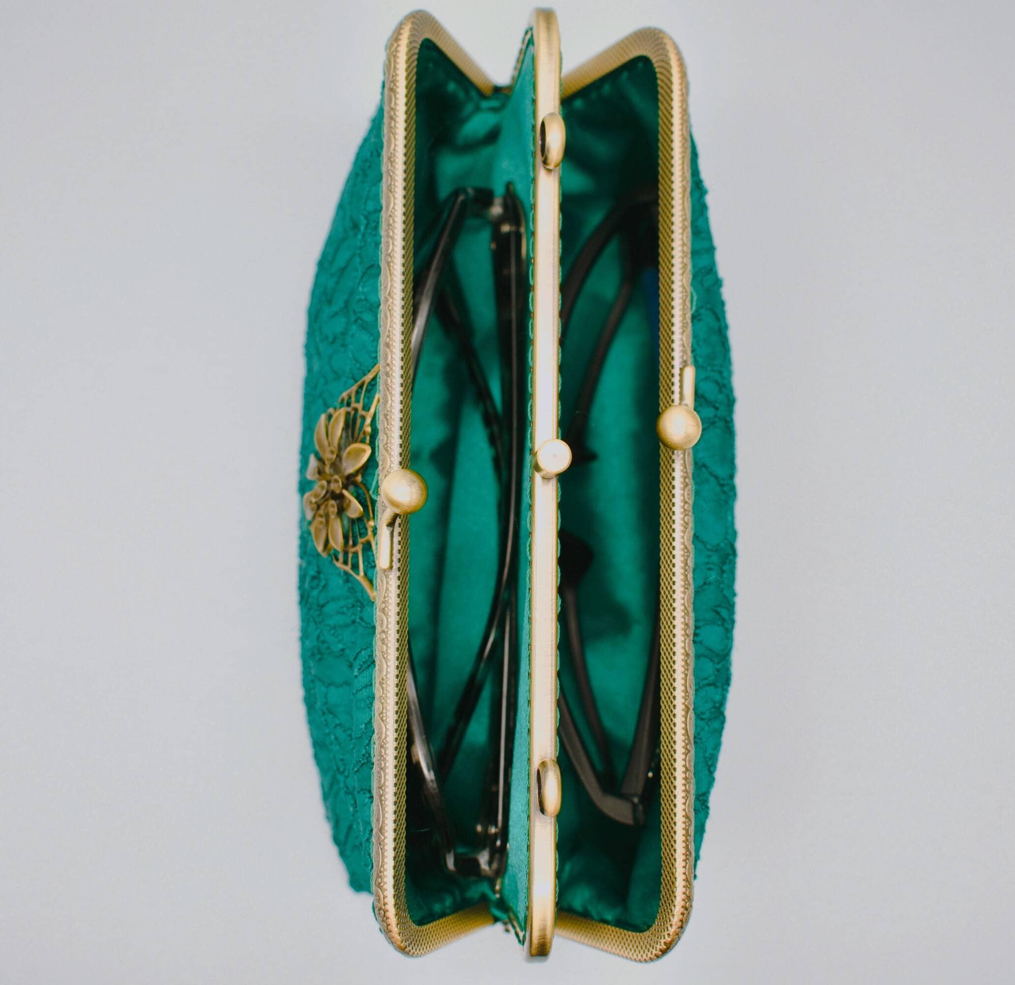 Double Eyeglass Case Double Glasses Case Double Sunglass Etsy