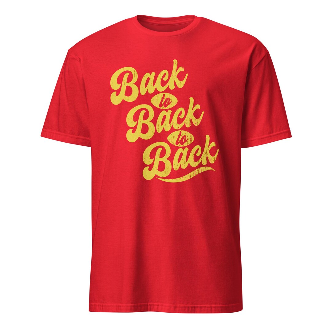 Kansas City Football Back-to-back-to-back Shirt Chiefs Three-peat ...
