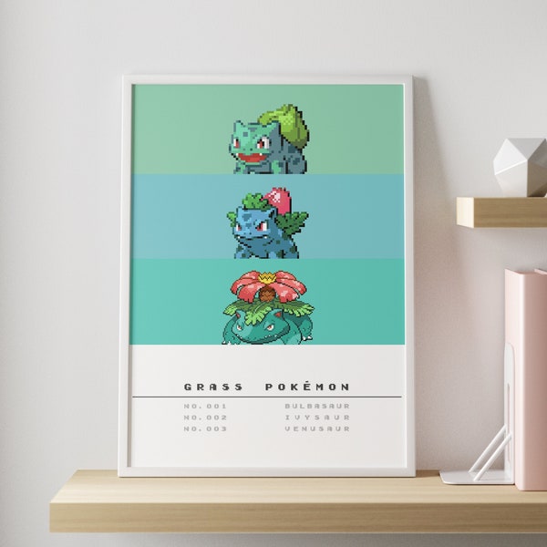 Bulbasaur Poster - Etsy
