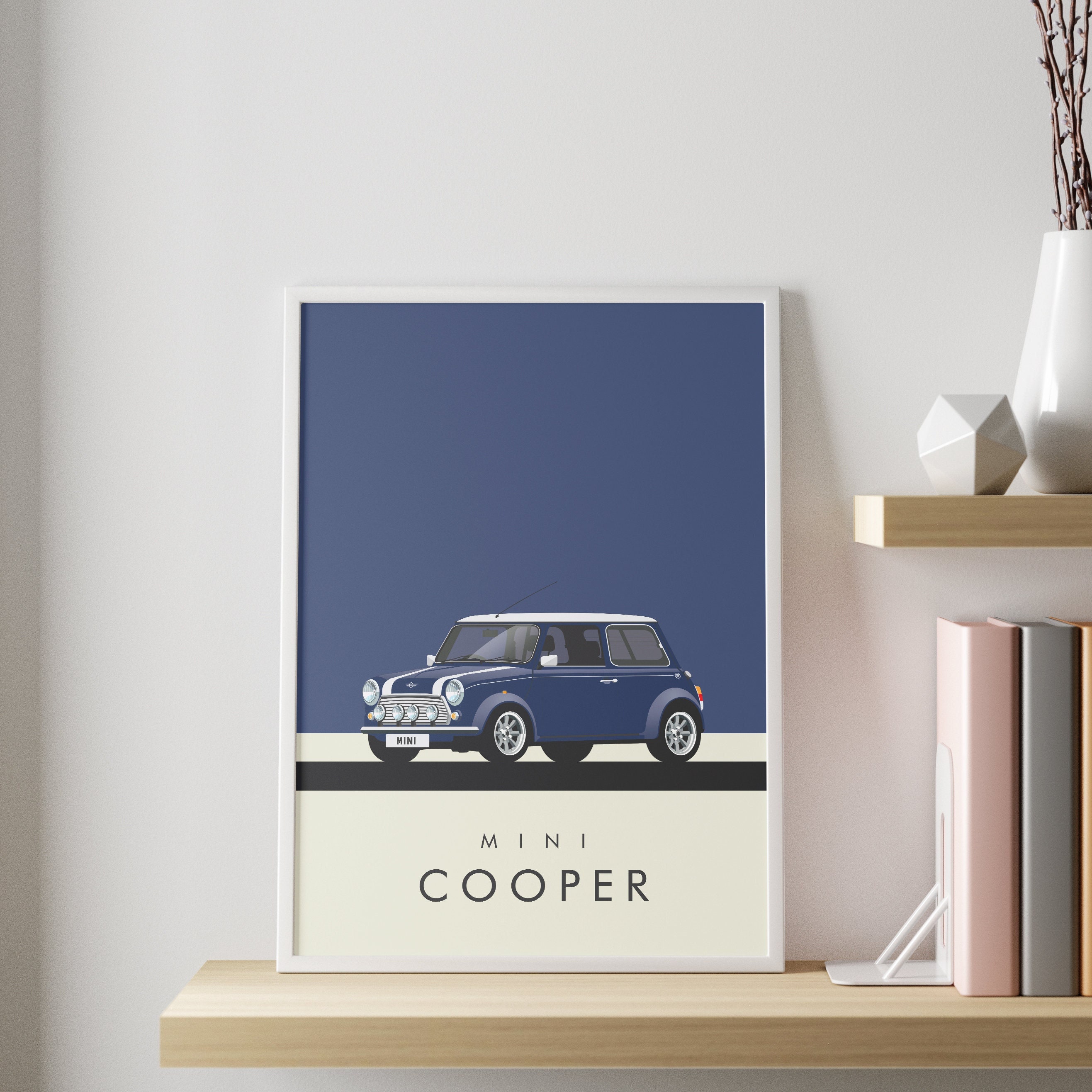 Mini Cooper Poster DIGITAL DOWNLOAD Print at Home Mini Mk1 - Etsy