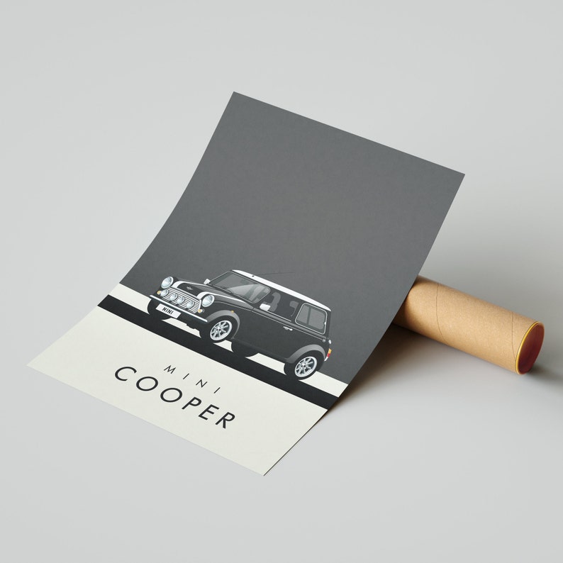 Mini Cooper Poster DIGITAL DOWNLOAD Print at Home Mini Mk1 - Etsy