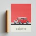 Mini Cooper Poster DIGITAL DOWNLOAD Print at Home Mini Mk1 Classic ...
