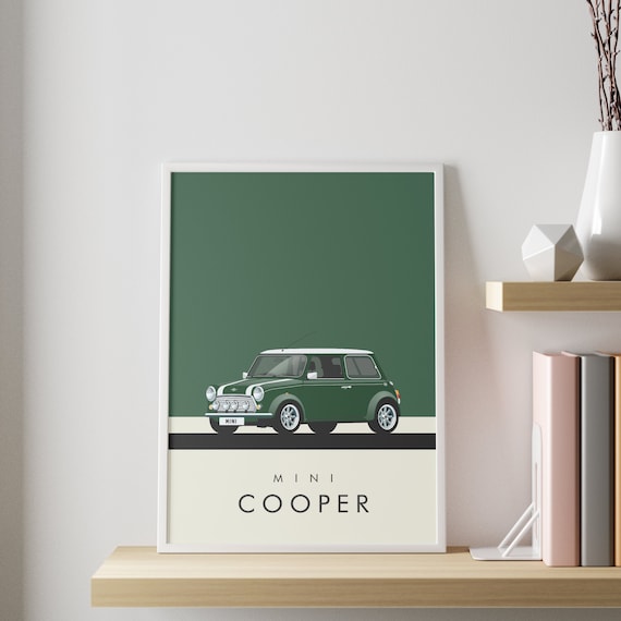 Mini Cooper Poster DIGITAL DOWNLOAD Print at Home Mini Mk1 - Etsy