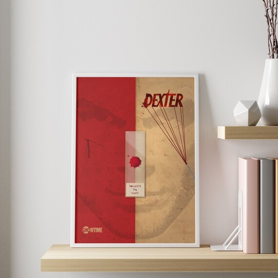 Dexter Poster DOWNLOADABLE Minimalist Tv Show Wall Art Print - Etsy