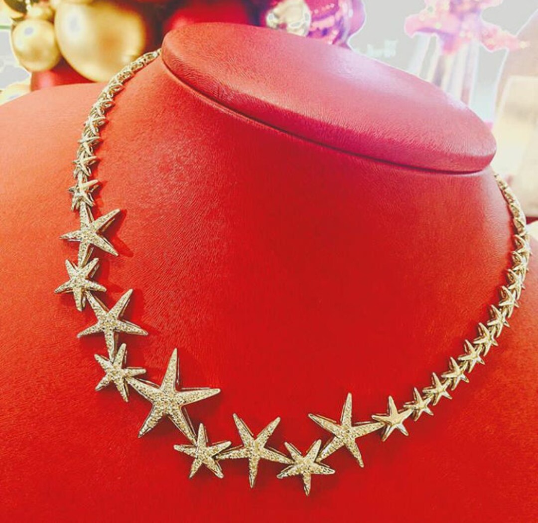 Big & Small Combination of Star Chain for Stars 18 Long - Etsy