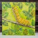 Caterpillar Insect Original Painting, Acrylics on Canvas, Impressionism ...