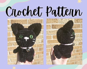 Mazie the Cat Crochet Doll Pattern - Etsy