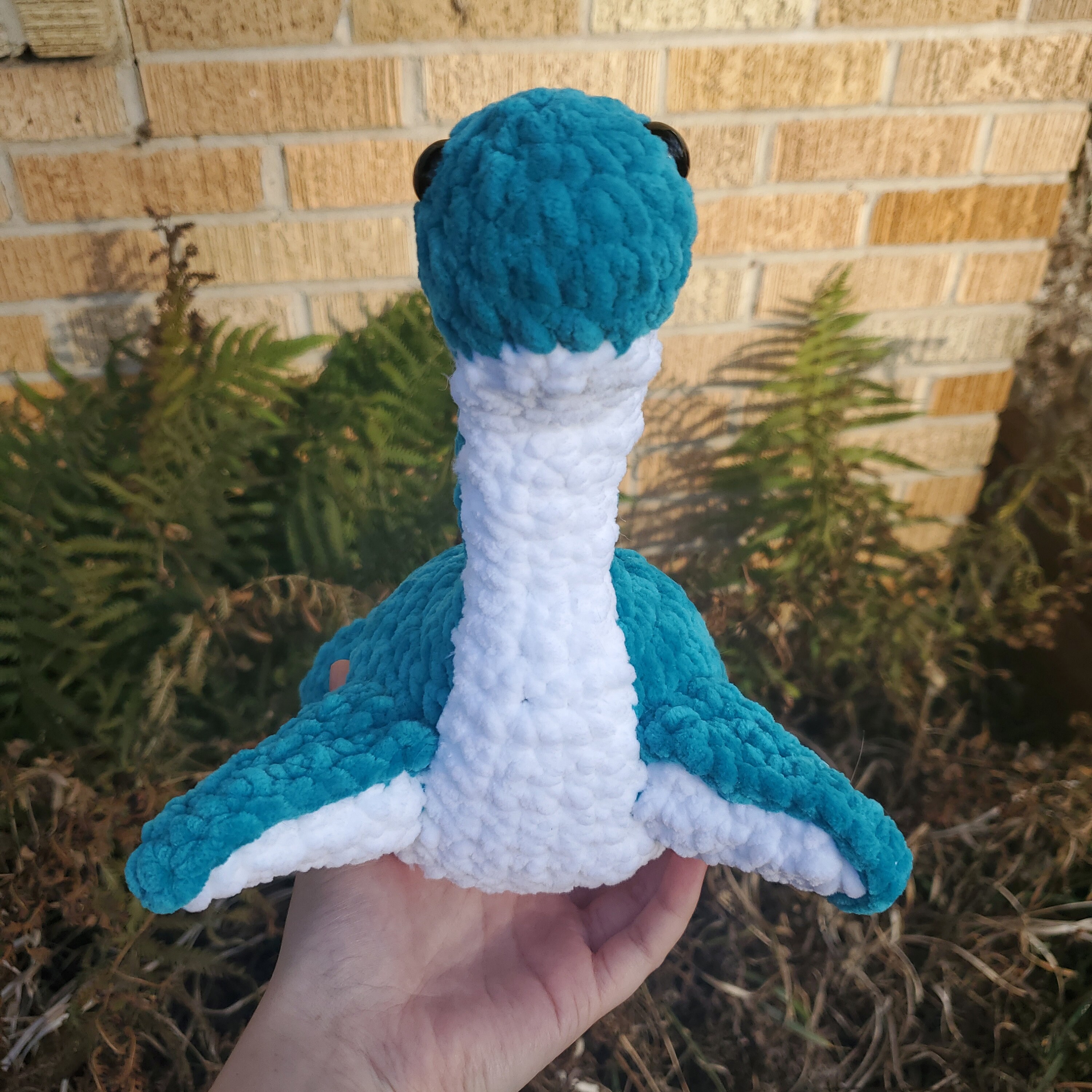 Nessie/loch Ness Monster Plushie Amigurumi Stuffed Animal - Etsy