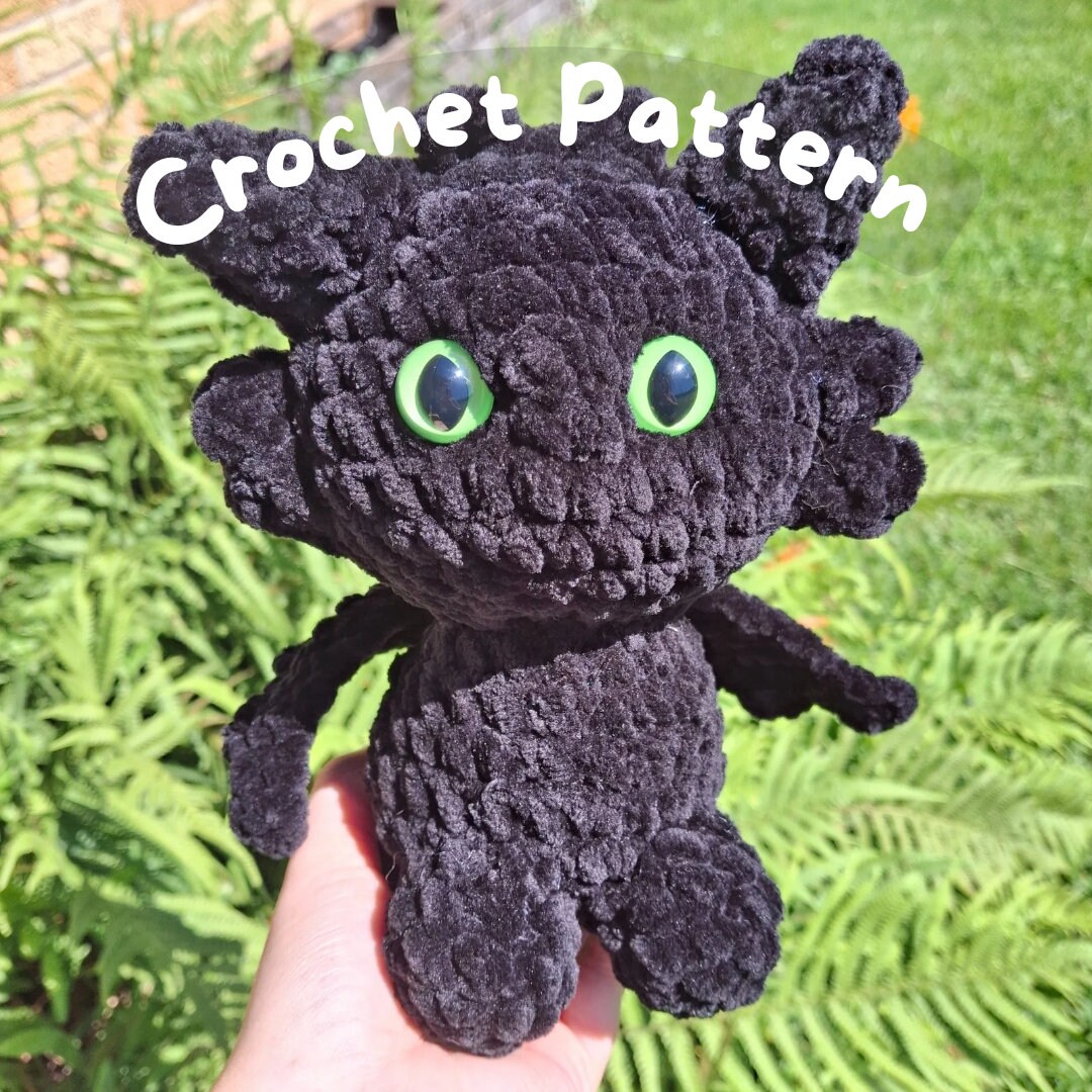 Dragon Crochet Pattern - Etsy