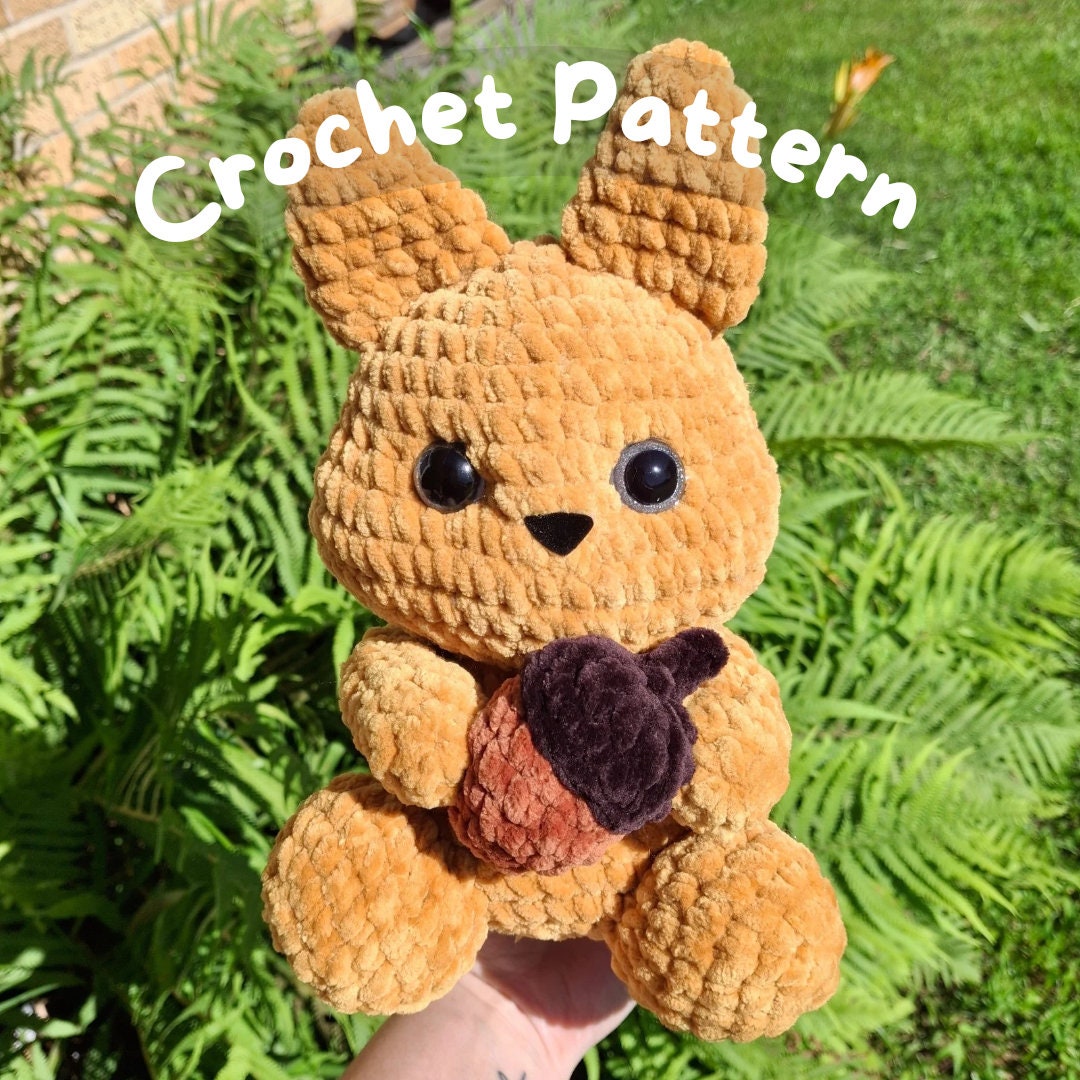 Squirrel Crochet Pattern - Etsy