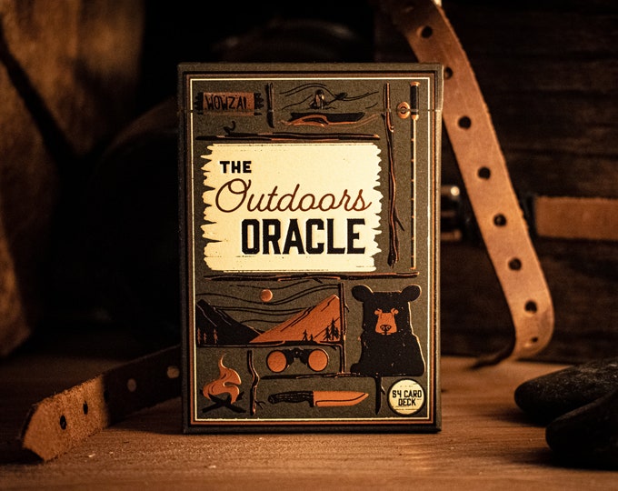 The Outdoors Oracle | 54 Card Oracle Deck - Travel Size Deck - Advice ...