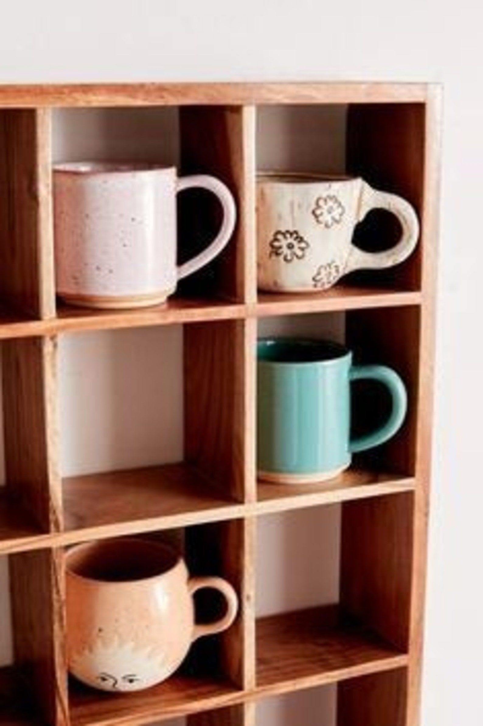 Coffee mug shelves Tea cup shelf Mug cubby Wall mounted | Etsy