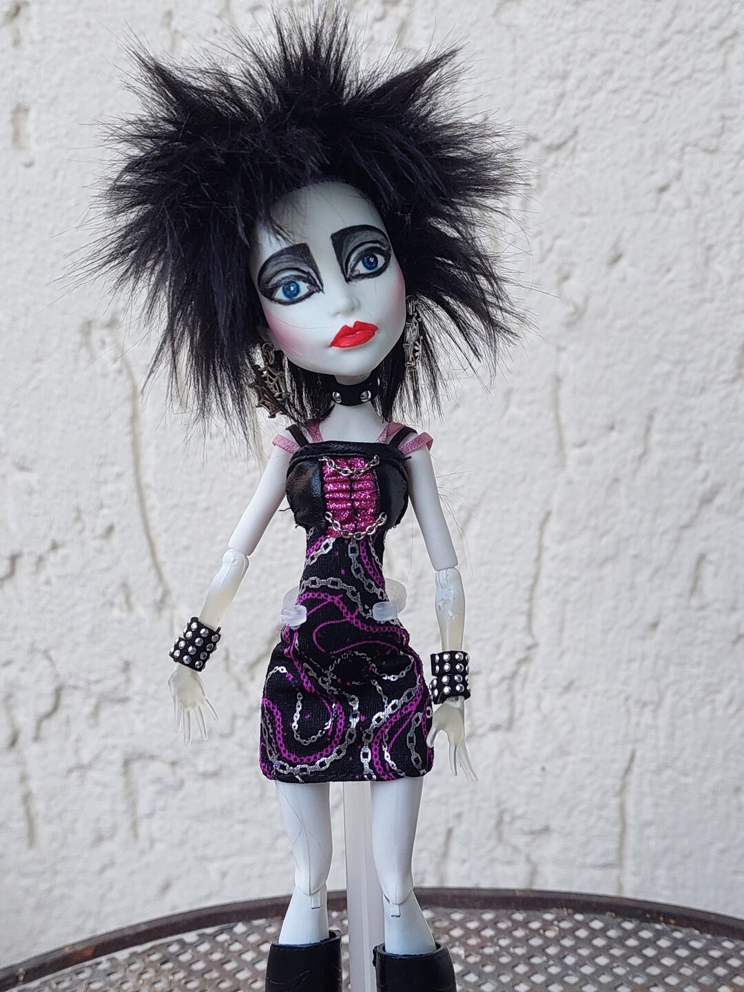 MH Repaint Doll siouxsie Inspired by Siouxsie Sioux - Etsy