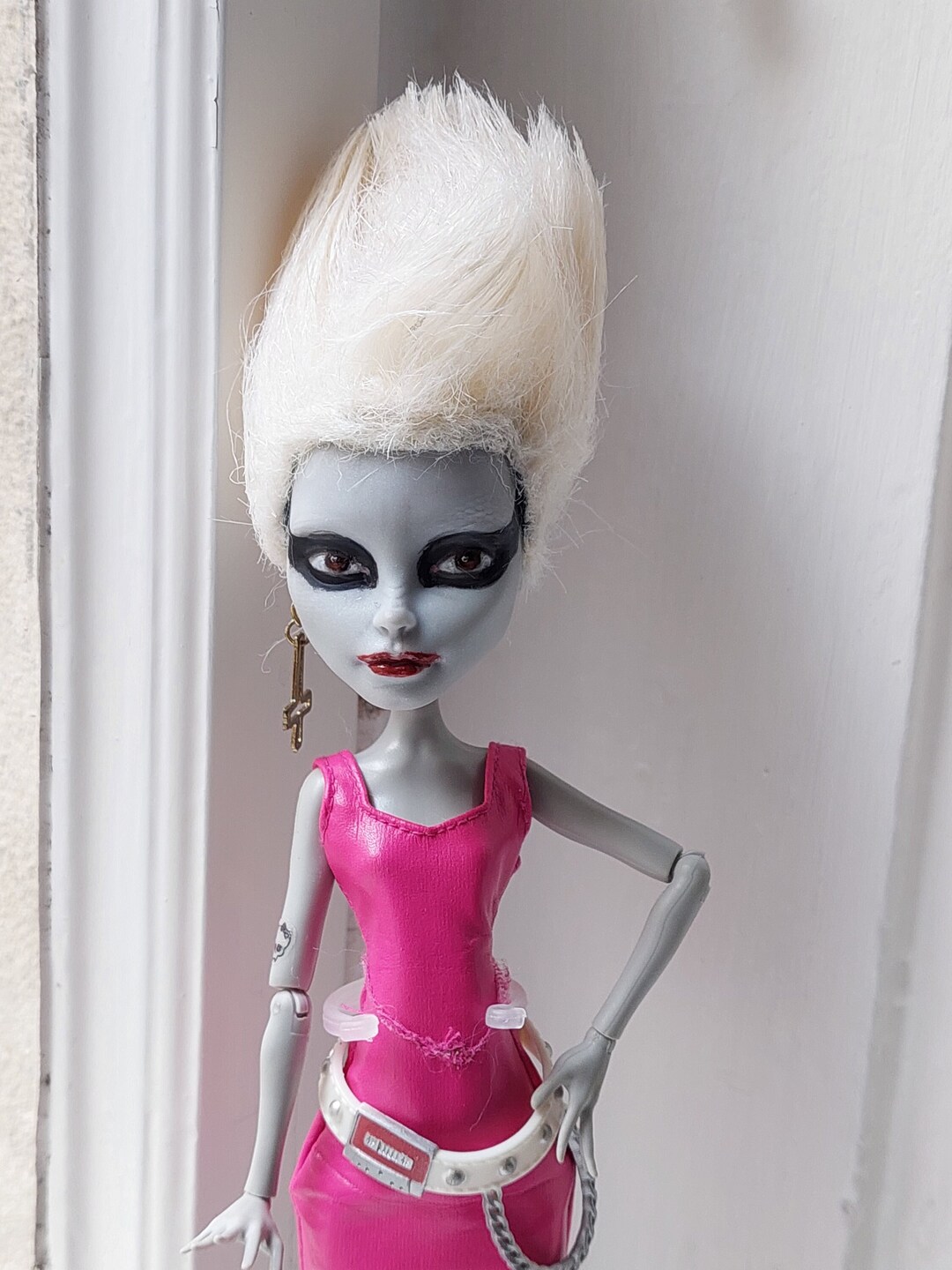 MH Repaint Doll "tribute to Jordan"- Style Punk London '77 . - Etsy