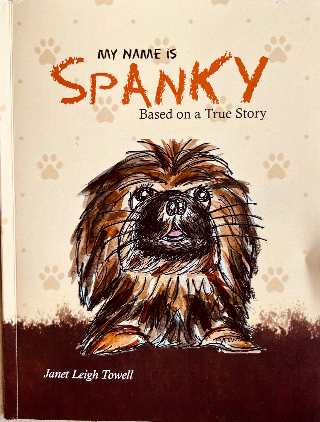 My Name is Spanky: Pekingese Dog Children's Book - Etsy