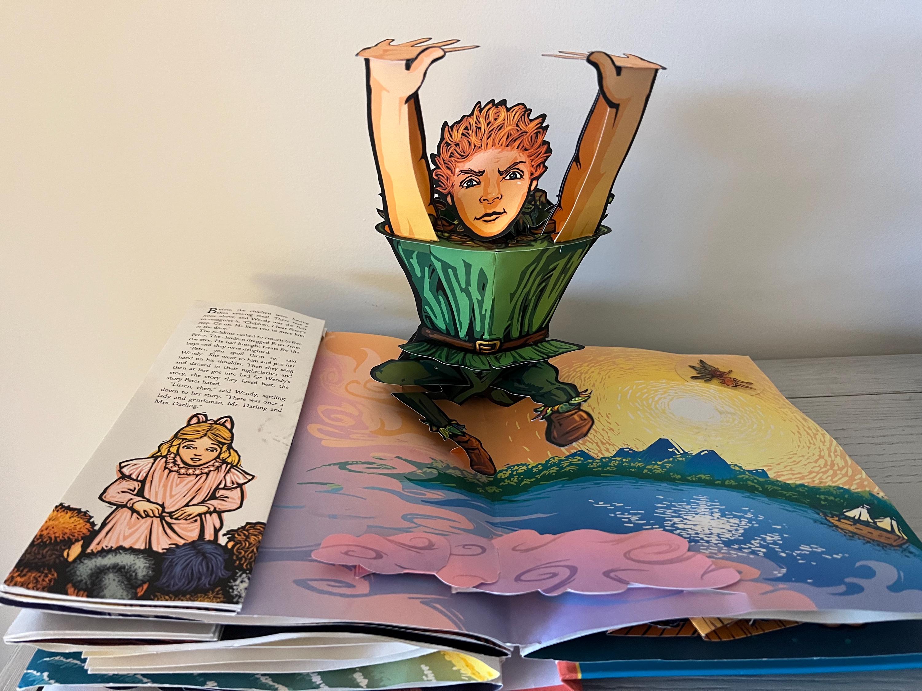 Peter Pan Pop-up, Peter Pan Books, Pop-up Books, Fairy Tales for ...