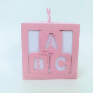 SVG Cut Files Favor Box Baby Shower Decor Cricut Silhouette Cameo Laser ...
