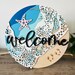 Coastal Beachfront Entry Sign for Beach House Decor Beach Front Door ...