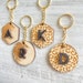 Personalized Floral Wooden Keychain Custom Cheetah Keychain - Etsy