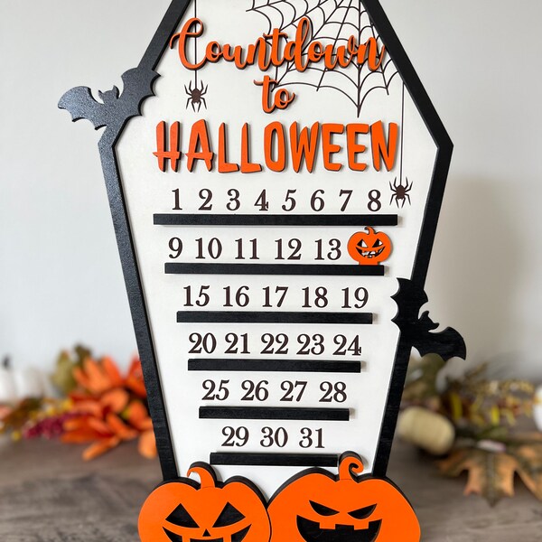 Halloween Countdown - Etsy